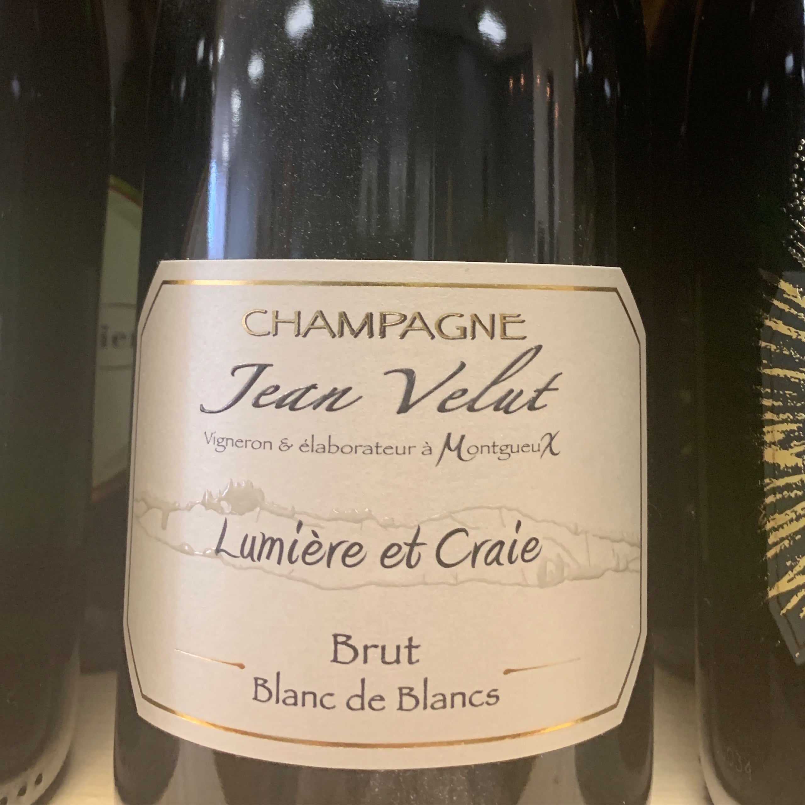 Jean Velut Lumière et Craie Blanc de Blanc Champagne | The LoadedGrape